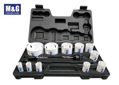 China Industrial Bi-Metal Holesaw Set with Hex Shank Arbor Diamond Tip 14-210mm for sale