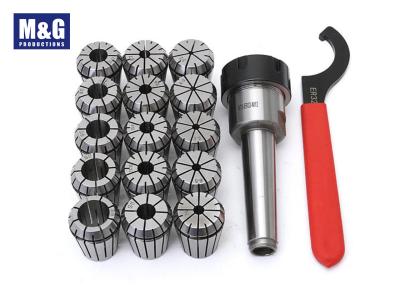 China High Accuracy Milling Machine Accessories ER Collet Set With Clamping Nut for sale
