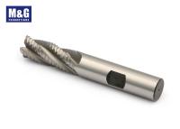 China Fine Pitch Roughers Hss End Mill High Performance End Mill For Stainless Steel for sale