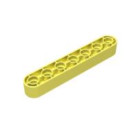 China GDS-D041 1×7 Thick Toy Blocks Wholesale Big Plastic Blocks Toys Beam With 7 Holes for sale