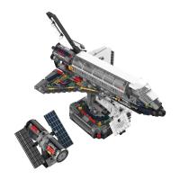 China JAKI Space Shuttle Building Blocks Toys Atlantis Space Educational Building Blocks for sale
