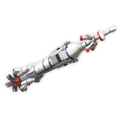 China Space Quest Rocket Building Blocks Set Spacecraft Astronaut Figure Bricks Toys for sale