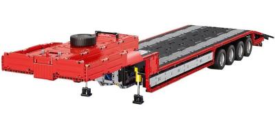 China MouldKing LOWBOY Trailer Vehicle Building Blocks High Tech MOC Blocks Kids Toys for sale