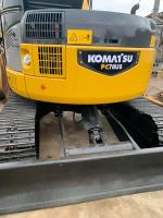 China Used Komatsu PC78US Crawler Excavator Zero Tail Swing Excellent Condition for sale