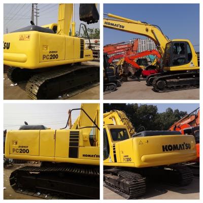 China Komatsu PC200-6 Used Excavator for Sale Recent Service Excellent Condition Class Low Hours for sale