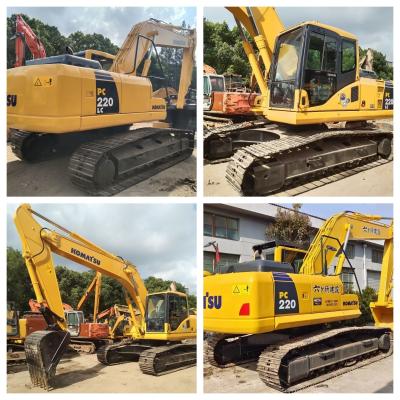 China Used Komatsu PC220-8 Excavator For Sale 22-Ton Class Low Hours Excellent Condition Fuel Efficient Well-Maintained for sale
