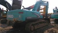 China KOBELCO SK350 Used Excavator For Sale 35-Ton Class Low Hours Well-Maintained Long Reach Cab AC Ready To Work for sale