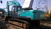 China KOBELCO SK350 Used Excavator For Sale 35-Ton Class Low Hours Well-Maintained Long Reach Cab AC Ready To Work for sale