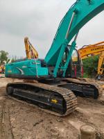 China KOBELCO SK350D Used Excavator For Sale 35-Ton Class Low Hours Well-Maintained Long Reach Cab AC Ready To Work for sale