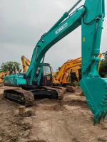 China KOBELCO SK350D Used Excavator For Sale 35-Ton Class Low Hours Well-Maintained Long Reach Cab AC Ready To Work for sale