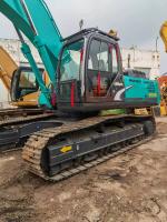 China KOBELCO SK350D Used Excavator For Sale 35-Ton Class Low Hours Well-Maintained Long Reach Cab AC Ready To Work for sale