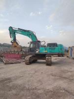China Premium Used KOBELCO SK495D Hydraulic Excavator Well-Maintained 49,500kg Aux Hydraulics for sale