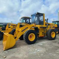 China Wa320 Japan Used Komatsu Wheel Loader 210kW With Turbocharged Diesel Engine for sale
