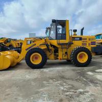 China Wa320 Japan Used Komatsu Wheel Loader 210kW With Turbocharged Diesel Engine for sale