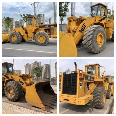 China Used CAT 980F Loader No Leaks, Good Tires, Affordable Price Full Service History for sale