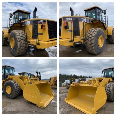China Used CAT 980G Loader No Leaks, Good Tires, Affordable Price Full Service History for sale