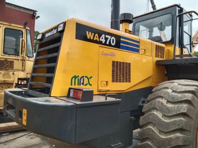 China Good Quality Durable engine Wa470-6  Japan Used Komatsu Wheel Loader For Sale for sale