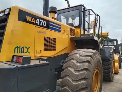 China Original Komatsu WA470-3 Used Wheel Loader 210KW For Quarrying for sale