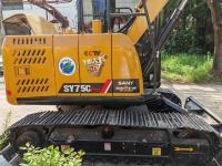 China Used Sany  SY75C small crawler hydraulic excavator 2022 for sale
