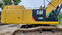 China Used Excavator CAT 349D2 Mining Ready 85% Undercarriage Includes Bucket & QC for sale