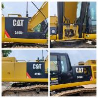 China Used Excavator CAT 349D2 Mining Ready 85% Undercarriage Includes Bucket & QC for sale