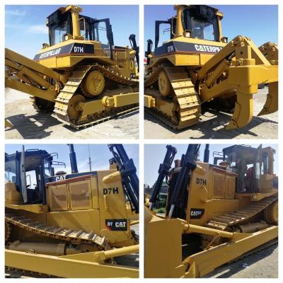 China Used Cat D7H Bulldozer 200HP 350L For Agricultural Projects for sale