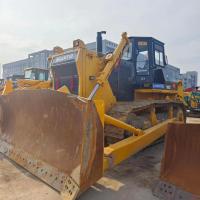 China Crawler SHANTUI SD32 Bulldozer 320hp With Three Shank Ripper for sale