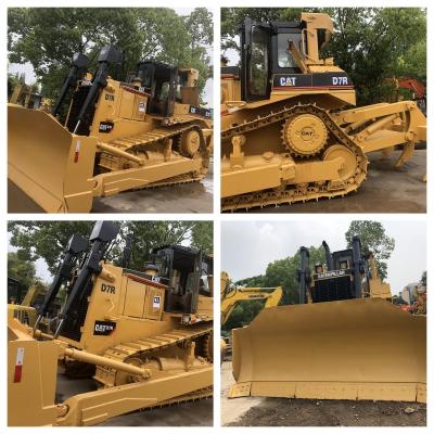 China Land Clearing Cat D7R Used Bulldozer 354 HP With SU Blade for sale