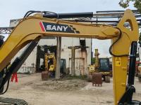 China Used SANY SY60C Excavator - Zero Tail Swing | Rubber Tracks Available | Tight Space Pro for sale
