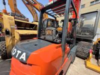 China Used TOYOTA 3ton 5ton diesel Engine Forklift good Price in Shanghai for sale