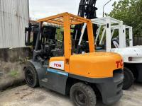China Fork Lifter Full Electric Forklift Heavy Duty Forklift TCM  5 Ton Forklift for sale