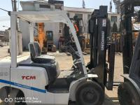 China Used Japan TCM Forklift 3ton Toyota Forklift Japan ISUZU Engine Low Price Hot Selling for sale