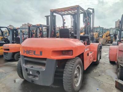 China High Efficiency HELI 10 Ton Forklift Truck Mounted Forklift Rough Terrain Forklift For Heavy Duty Use for sale