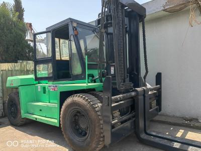 China Mitsubishi FD150 15-Tons Forklift Japanese Brand Hand-Power New Condition Low Price Used for Shanghai for sale