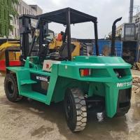 China Used Mitsubishi 7 Ton Forklift Original Engine  Forklift Japanese Engine Cheap Mitsubishi Forklift for sale