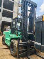 China Used Japan Original FD150 Mitsubishi 15 Tons Diesel Forklift Used Forklift FD150 FD100 for sale