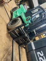 China Used Japan Original FD150 Mitsubishi 15 Tons Diesel Forklift Used Forklift FD150 FD100 for sale