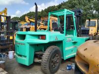 China Mitsubishi FD150 15 Ton Diesel Forklift Low Hours Used Forklift Truck Warehouse Material Handling Lifting Equipment for sale