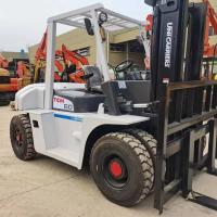 China TCM 60 6 Ton Diesel Forklift Original Engine Low Hours Full Service History Used Forklift Truck Heavy Duty Equipment for sale