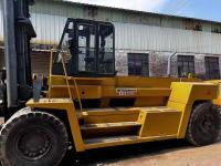China Mitsubishi FD300 30 Ton Diesel Forklift Certified Capacity Low Hours Ready To Work Used Forklift Truck Equipment for sale