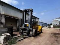 China Mitsubishi FD300 30 Ton Diesel Forklift Certified Capacity Low Hours Ready To Work Used Forklift Truck Equipment for sale