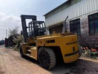China Mitsubishi FD300 30 Ton Diesel Forklift Certified Capacity Low Hours Ready To Work Used Forklift Truck Equipment for sale