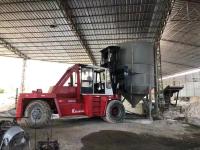 China Kalmar DRD200 20 Ton Diesel Forklift Low Hours Used Forklift Truck Port Container Material Handling Equipment for sale
