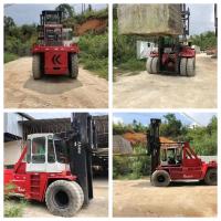 China Kalmar DRD200 20 Ton Diesel Forklift Low Hours Used Forklift Truck Port Container Material Handling Equipment for sale