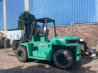 China Original Japan Used MITSUBISHI Forklift 10 Ton 150hp For Heavy Industrial for sale