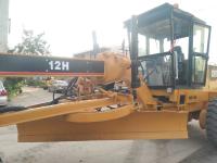China Original Engine 12H Used CAT Motor Grader For Road Construction Mining for sale