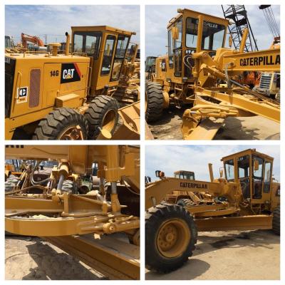 China CAT 14G Used Motor Grader Low Hour Original Diesel Engine 173HP for sale