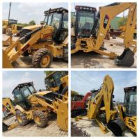 China CAT 420F Used Backhoe Loader 93HP for Digging Loading for sale