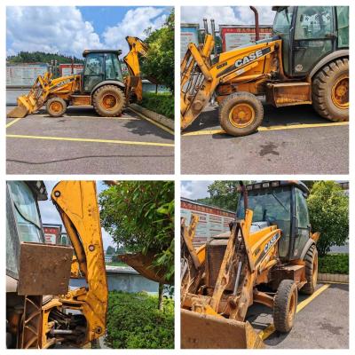 China Construction CASE 580M Used Backhoe Loader 74HP 55kW Horsepower for sale
