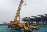 China XCMG QY55K 55T Used Truck Mounted Crane 70m Max Height With Luffing Jib for sale